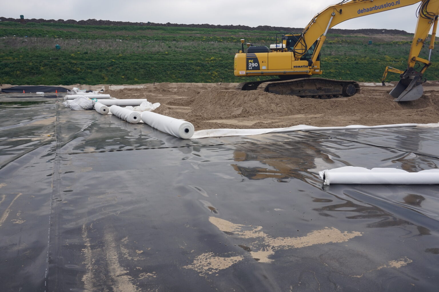 Landfill bottom seal in the Netherlands - BontexGeo